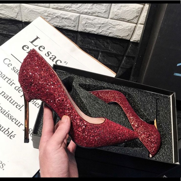 Shoes | Red Wedding Heels | Poshmark